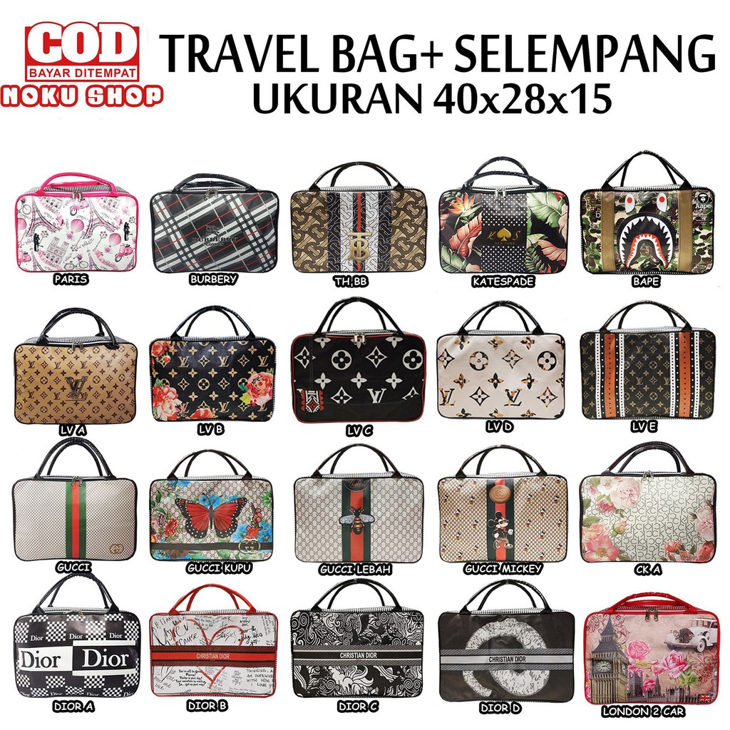 Jual Travel Bag Koper Besar Karakter Dewasa | Shopee Indonesia