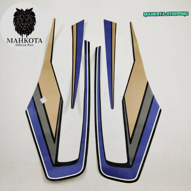 Jual STRIPING stiker list body yamaha RX KING 1992 rxking full set ...