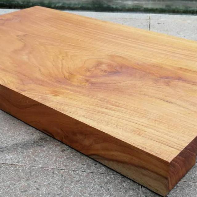 Jual TALENAN KAYU JATI ASLI TEBAL 3CM | Shopee Indonesia