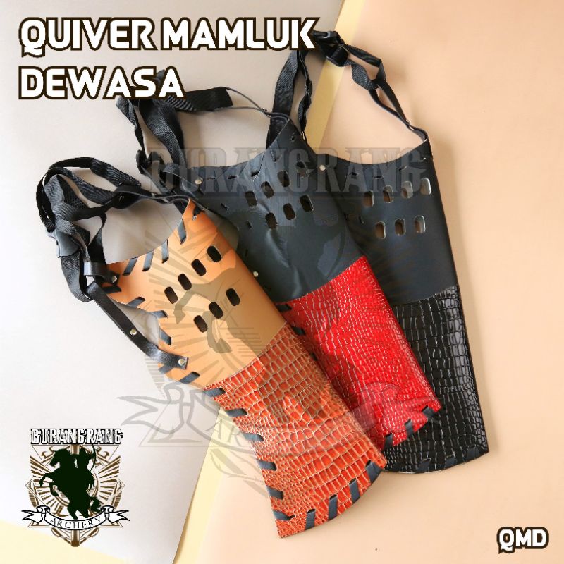 Jual (QMD) Quiver Mamluk Dewasa kulit sintetis premium bisa bolak balik ...