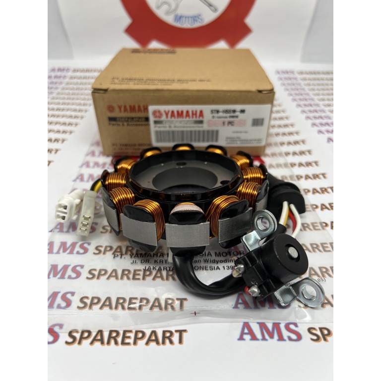 Jual SPOOL ASSY STATOR YAMAHA JUPITER Z VEGA R NEW ORI 5TN | Shopee ...