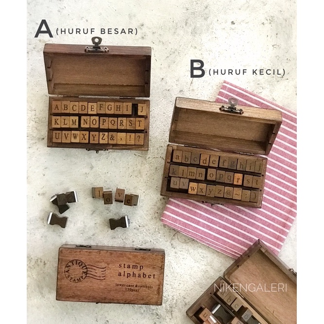 Jual STEMPEL HURUF KARET ISI 30pcs - STEMPEL RETRO | Shopee Indonesia
