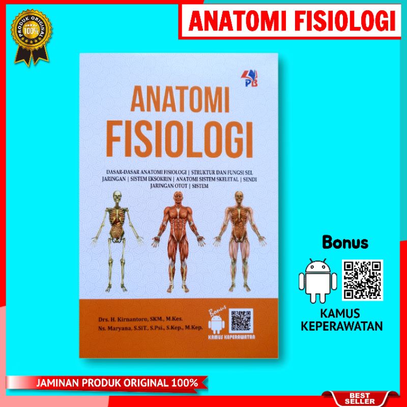 Jual Buku ANATOMI FISIOLOGI Dasar Dasar Anatomi Fisiologi, Struktur Dan Fungsi Sel Biokimia ...