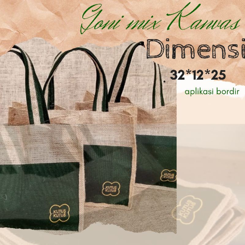 Jual Totebag Goni | Shopee Indonesia