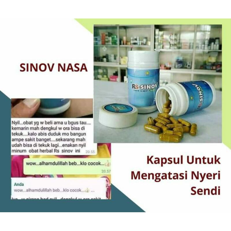 Jual RS Sinov NASA ( ahlinya nyeri sendi ) | Shopee Indonesia