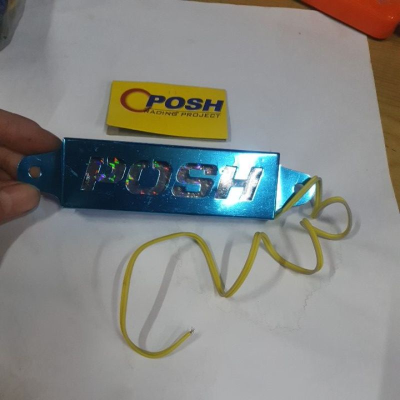Jual LAMPU VARIASI MOTOR TULISAN POSH PCS | Shopee Indonesia