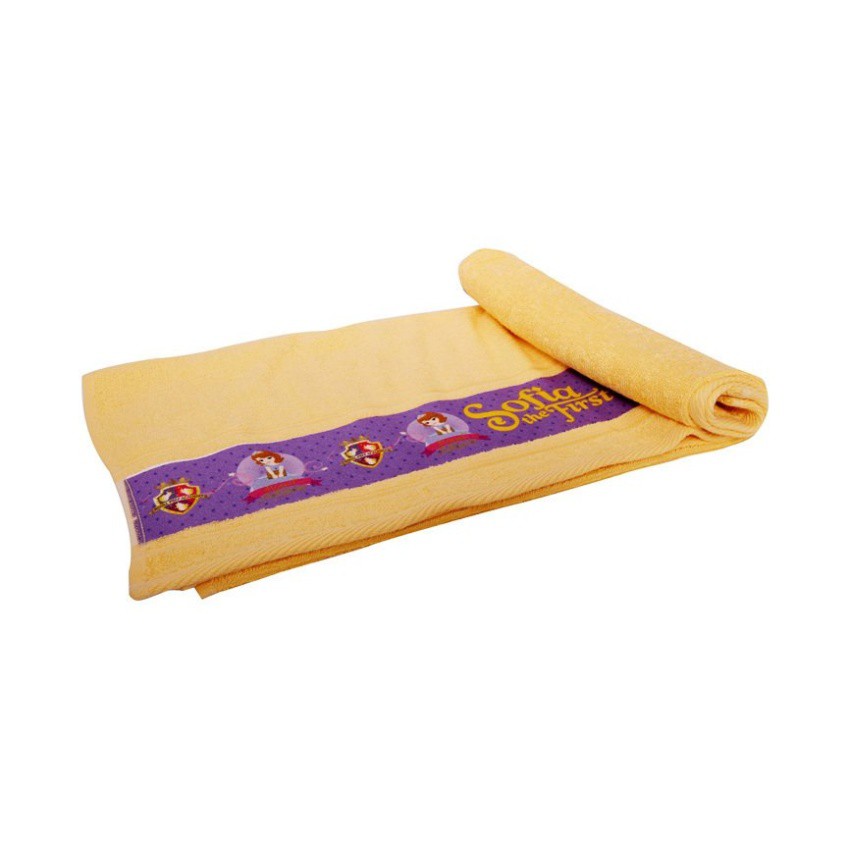 Jual Disney Junior Sofia The First Bath Towel Kingdom Kuning | Shopee ...