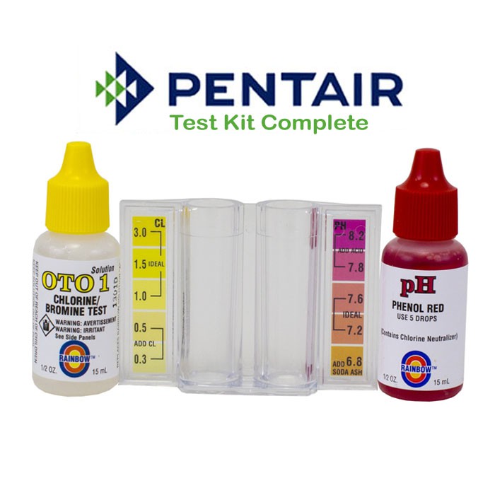 Jual Test Kit Rainbow Pentair #752 Complete | Shopee Indonesia