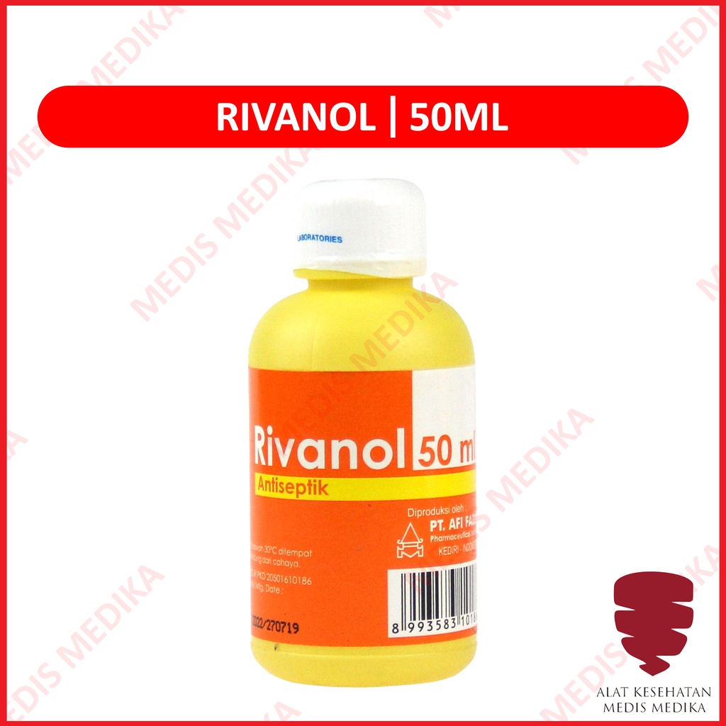 Jual Rivanol 50 ml Antiseptik Luka Antiseptic Perlengkapan Kesehatan ...