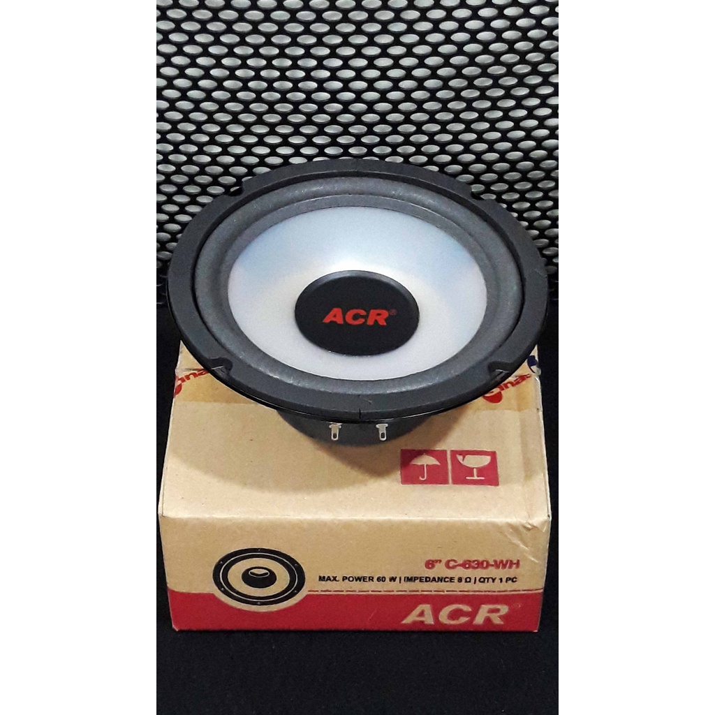 Jual Speaker ACR 6" Woofer C630 WH | Shopee Indonesia