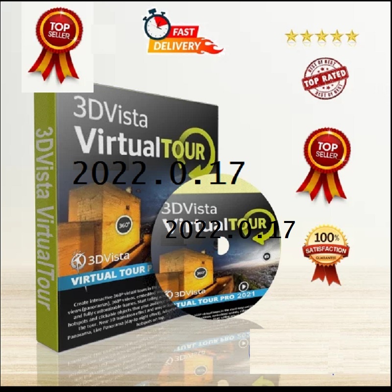 Jual [Garansi Work]3D Vista Tour 2022 Alat untuk tur virtual yang sangat mudah digunakan untuk ...