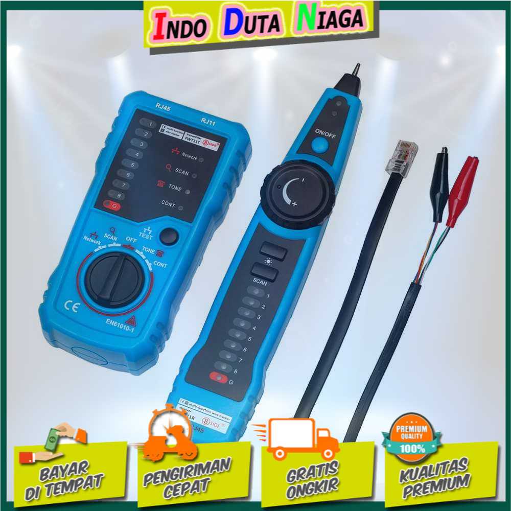 Jual IDN TECH - BSIDE Tracker Tester Kabel Jaringan RJ45 RJ11 CAT5 CAT6 ...