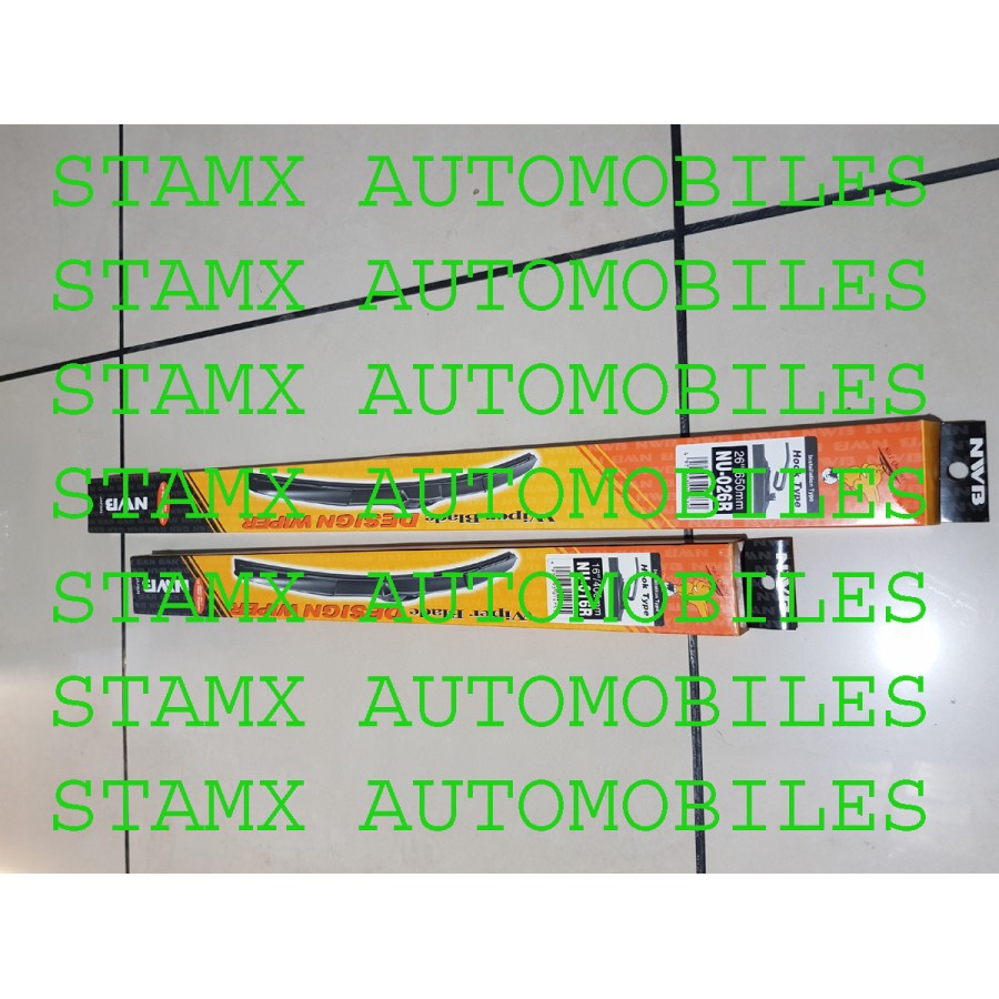 Jual Wiper depan Innova 2004-2015 uk. 24 & 16 ORIGINAL ASLI merk NWB Frameless Design Japan ...