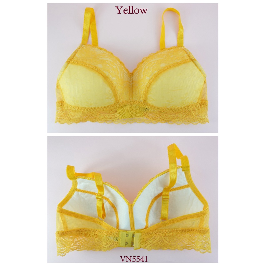 Jual Bra Wanita Renda Tanpa Kawat Full Cup , Busa Tipis Model Skin Fit ...
