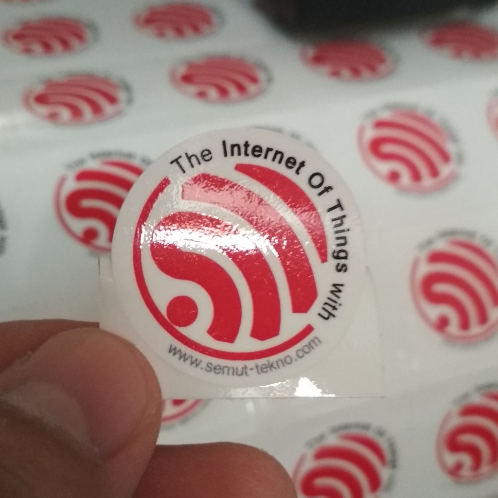 Jual Cetak Custom Stiker Label Vinyl A3 dengan Laminasi Glossy / Doff ...