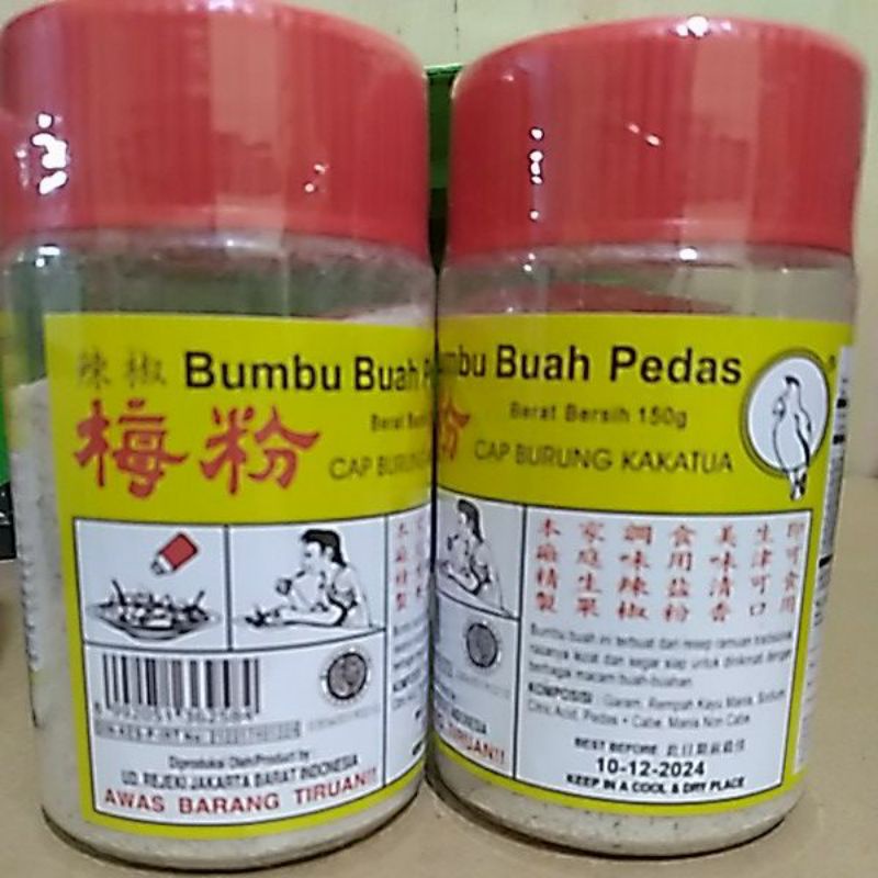 Jual Bumbu BUAH Bumbu Rujak jambu kristal Garam Buah - Pedas Manis ...