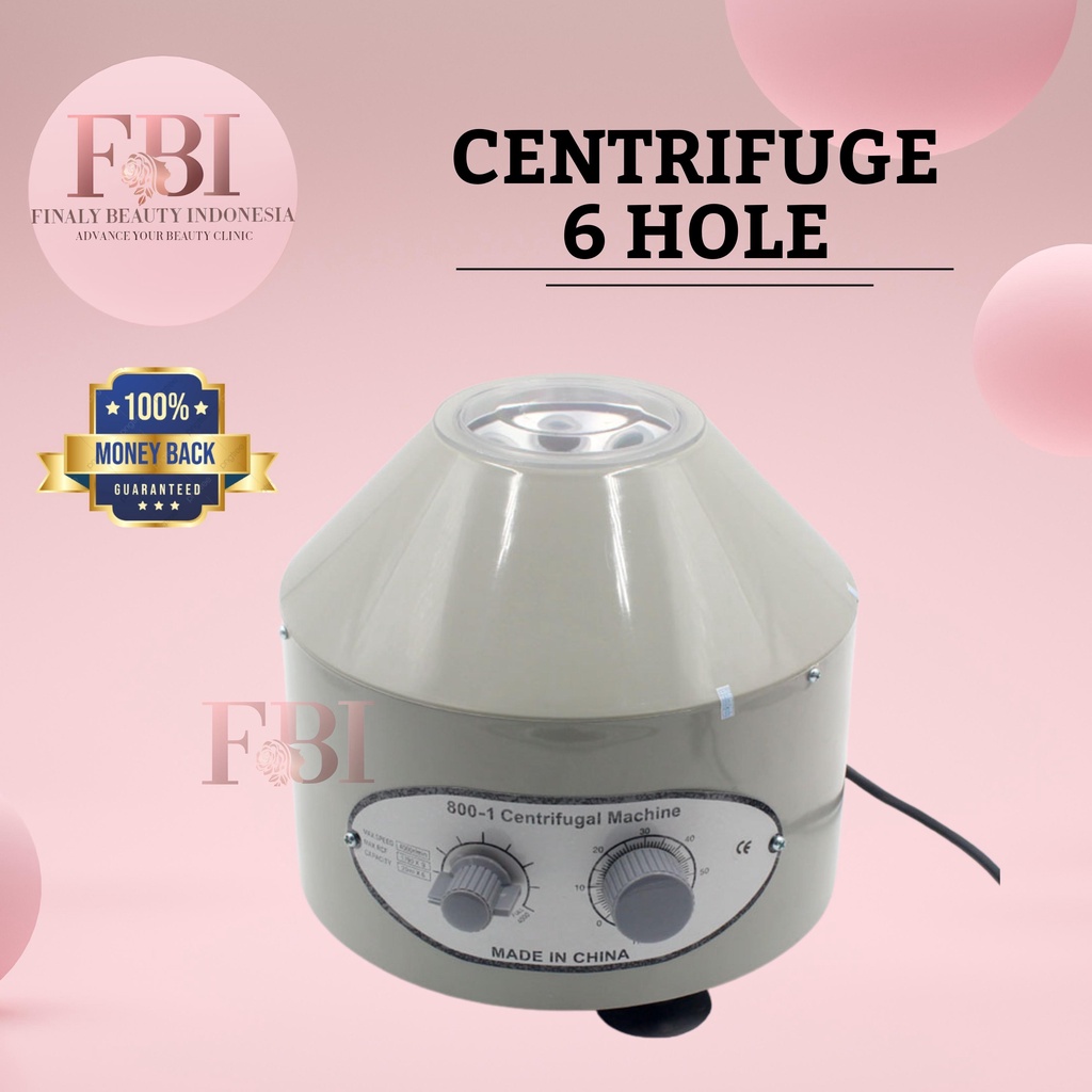 Jual Centrifuge 6 Hole 4000 rpm Alat prp Mesin Centrifuge Dermatology ...