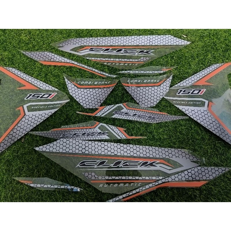 Jual STRIPING STICKER VARIO CLICK LED OLD 125/150 i TRANSPARAN LIST OREN | Shopee Indonesia
