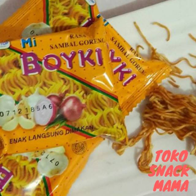 Jual Boyki jajan mie jadul 1 renteng isi 10 pcs | Shopee Indonesia