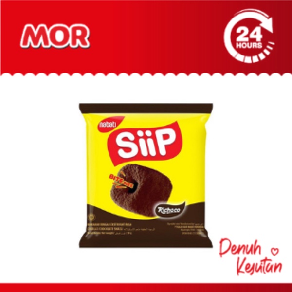 Jual SIIP Rasa Cokelat Snack Chocolate 50 gr | Shopee Indonesia