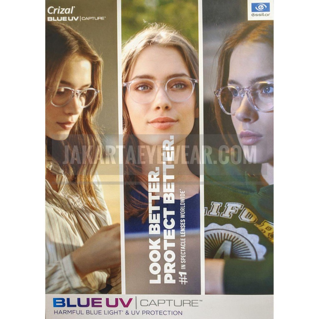 Jual Lensa Essilor Original Garansi Resmi FSV Super 1.56 Blue UV ...