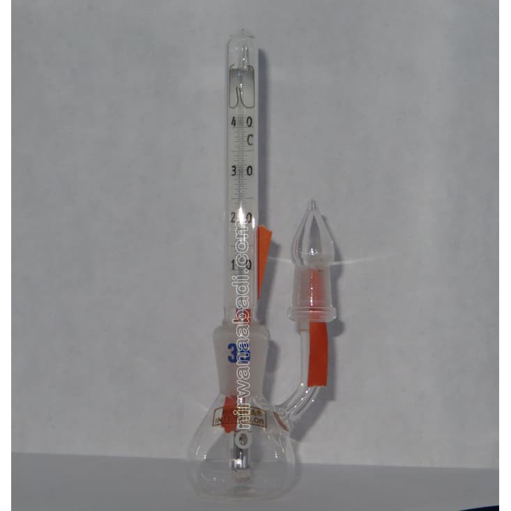 Jual HERKA Piknometer Thermometer 25ml | Pycnometer with Thermometer | Shopee Indonesia