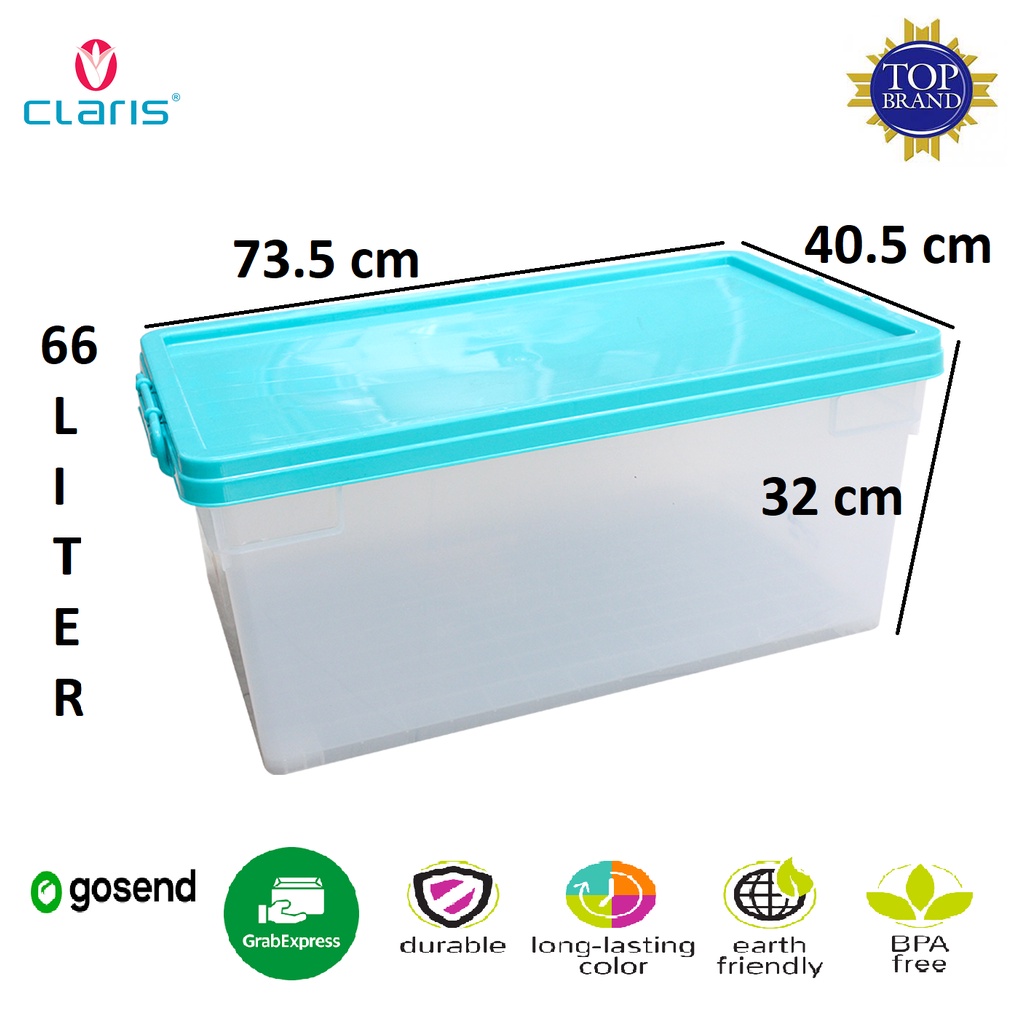 Jual Claris NEXIS Container Box Penyimpanan Serbaguna -1022(BY GOJEK ...