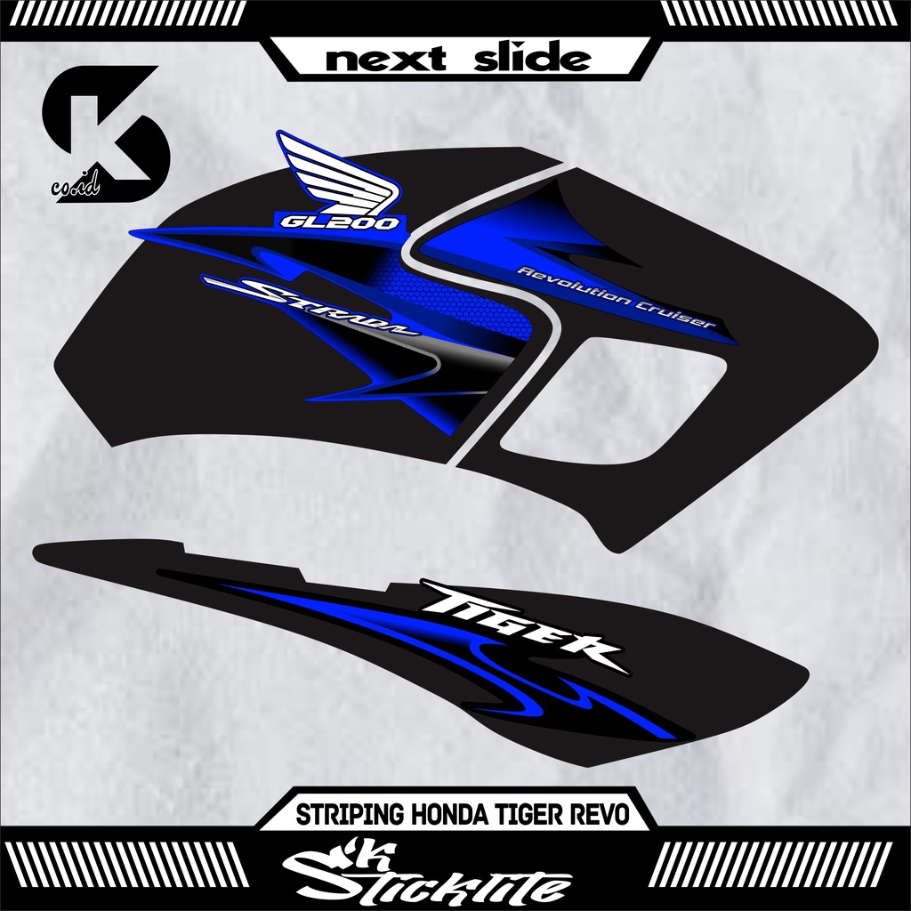 Jual STRIPING TIGER REVO 08 MODEL STRADA | Shopee Indonesia