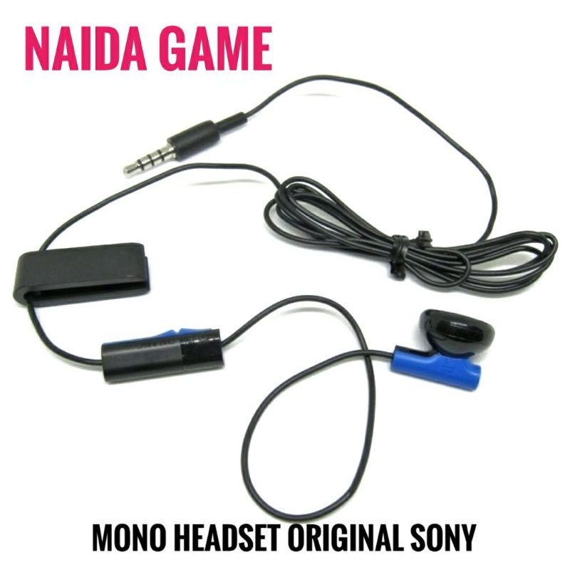 Jual MONO HEADSET ORIGINAL SONY / ORIGINAL MONO HEADSET WIRED EARPHONE ...