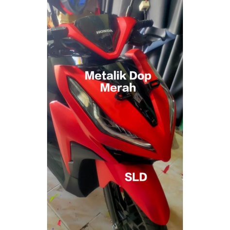 Jual STIKER SKOTLET METALIK DOF MERAH | Shopee Indonesia