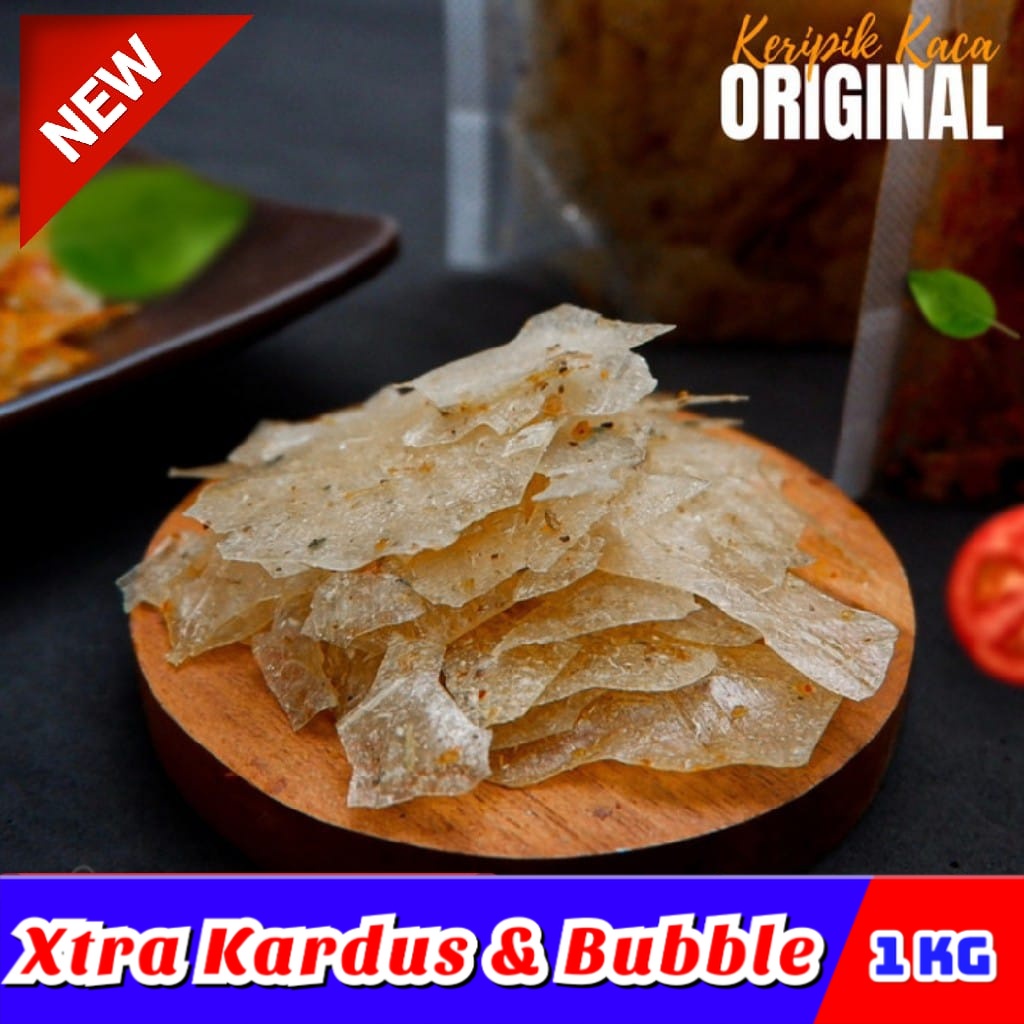 Jual [1Kg] Keripik Kaca Original Premium / keripik kaca / Kecimpring ...