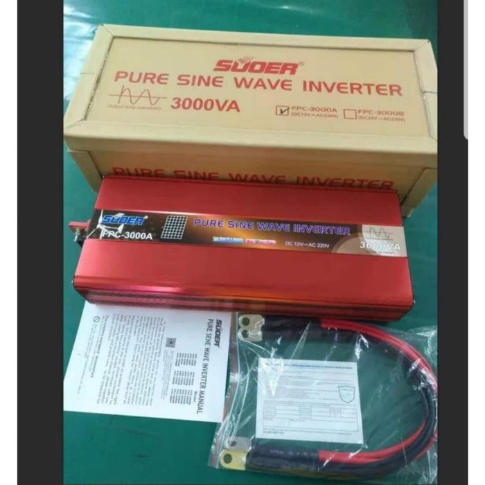 Jual ORIGINAL TERBAIK SUOER PSW 3000w SoIar Power Inverter FPC-3000A Sinus Murni Pure Sine Wave ...