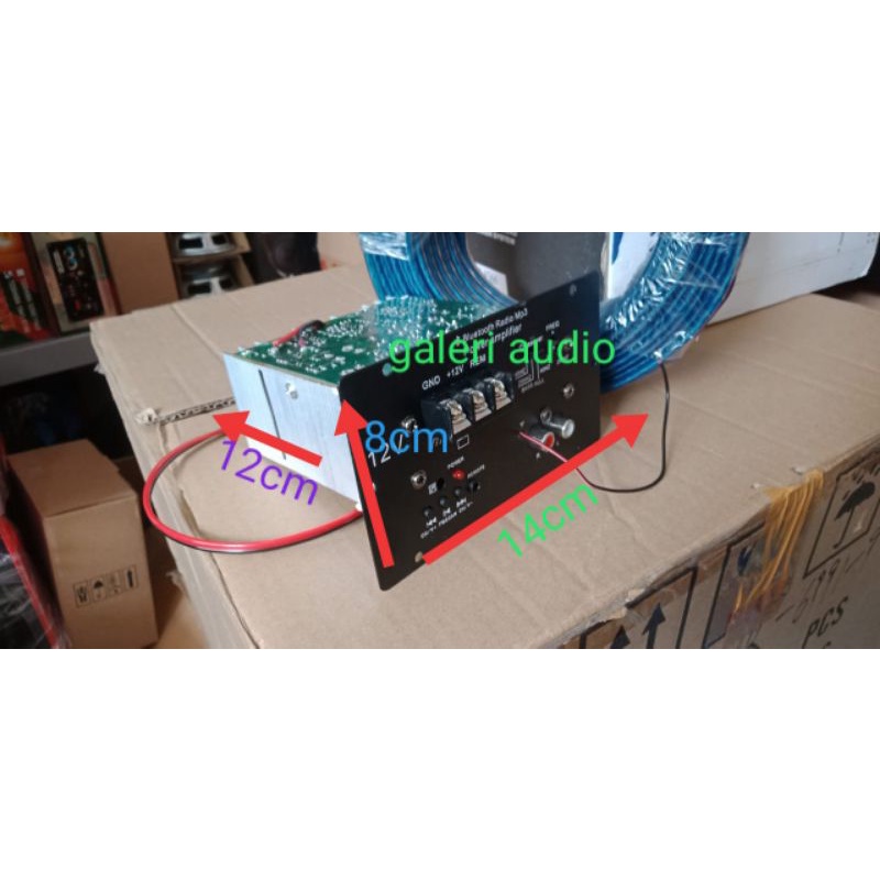 Jual Kit basstube modul Mosfet with BLUETOOTH radio mp3 | Shopee Indonesia