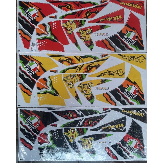 Jual STIKER STRIPING LES BODY MOTOR YAMAHA R15 R 15 VARIASI HIU ...