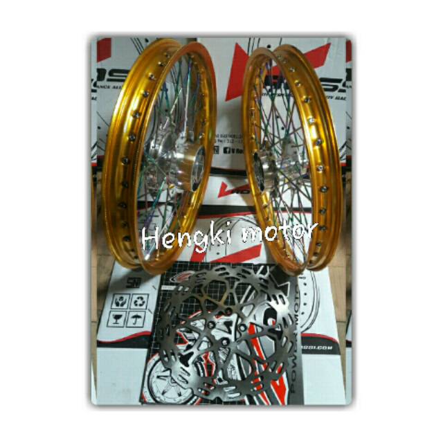 Jual Velg sonic 150 warna kuning . | Shopee Indonesia