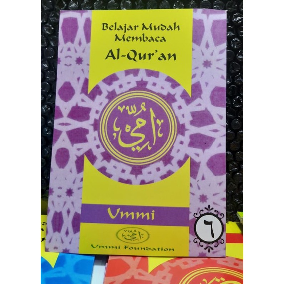 Jual belajar mudah membaca al-qur'an ummi jilid 6 | Shopee Indonesia
