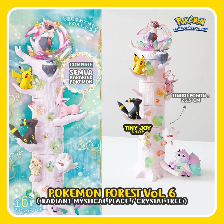 Jual POKEMON FOREST Vol. 6 ( CRYSTAL TREE / RADIANT MYSTICAL PLACE ...