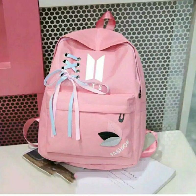 Jual TAS RANSEL BTS K-POP TAS SEKOLAH ANAK WANITA | Shopee Indonesia