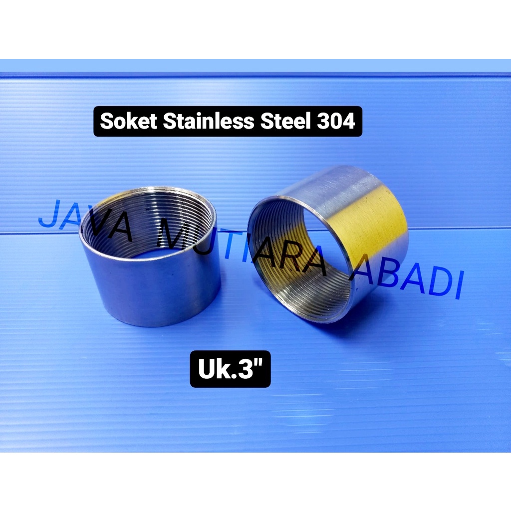 Jual Pipe Socket stainless 3" inch/Socket Stainless Steel | Shopee ...