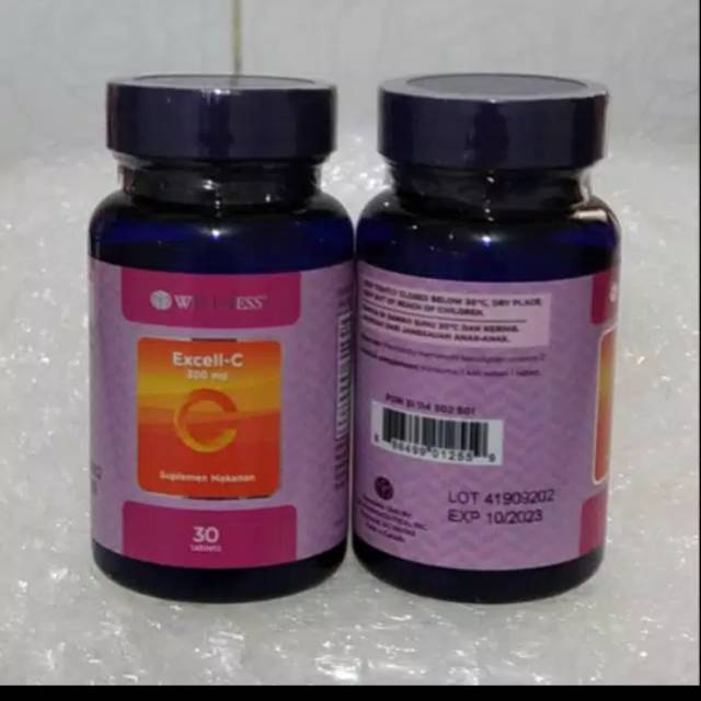 Jual WELNESS Excel C 100mg / vitamin C | Shopee Indonesia