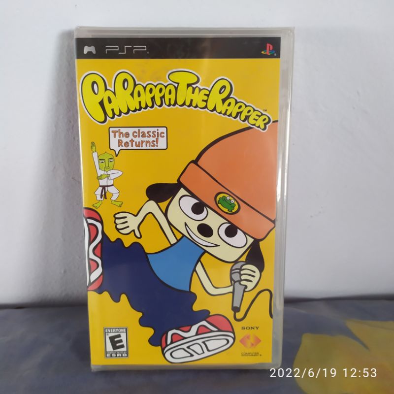 Jual Parappa the Rapper PSP original UMD Games Reg 1 USA BNIB Sealed ...