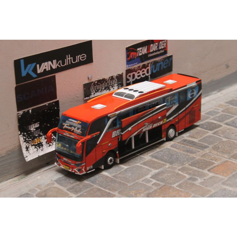 Jual PAPERCRAFT BUS SKALA 1:50 BRIS TRANS TUAN MUDA | Shopee Indonesia