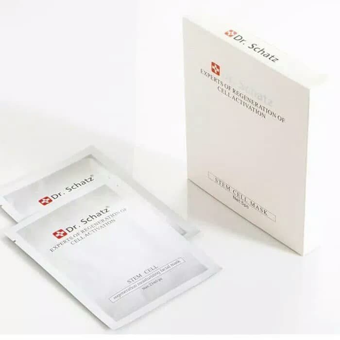 Jual Dr Schatz Stem Cell Mask - 1 Box isi 5 Sachet - 100% Original | Shopee Indonesia