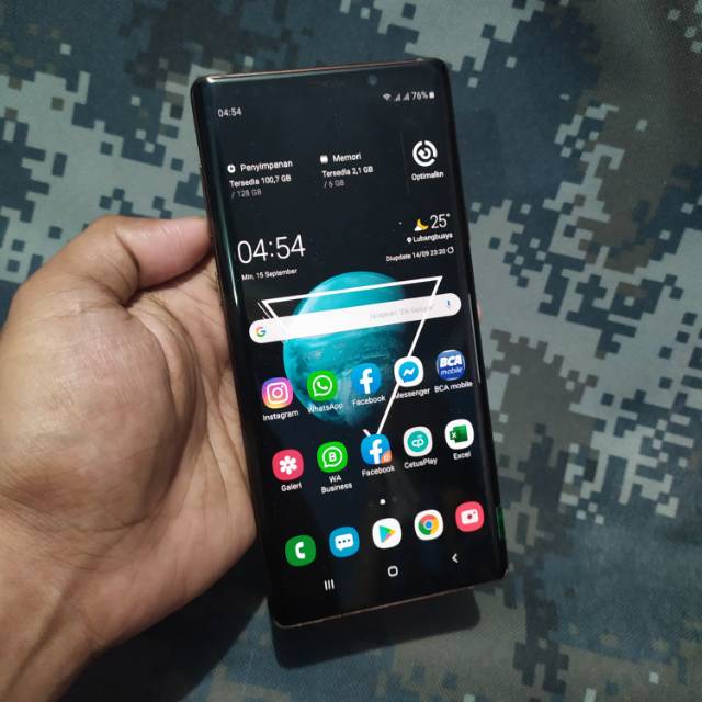 Jual Handphone Hp Samsung Galaxy Note 9 6/128 SEIN Second Seken Bekas ...