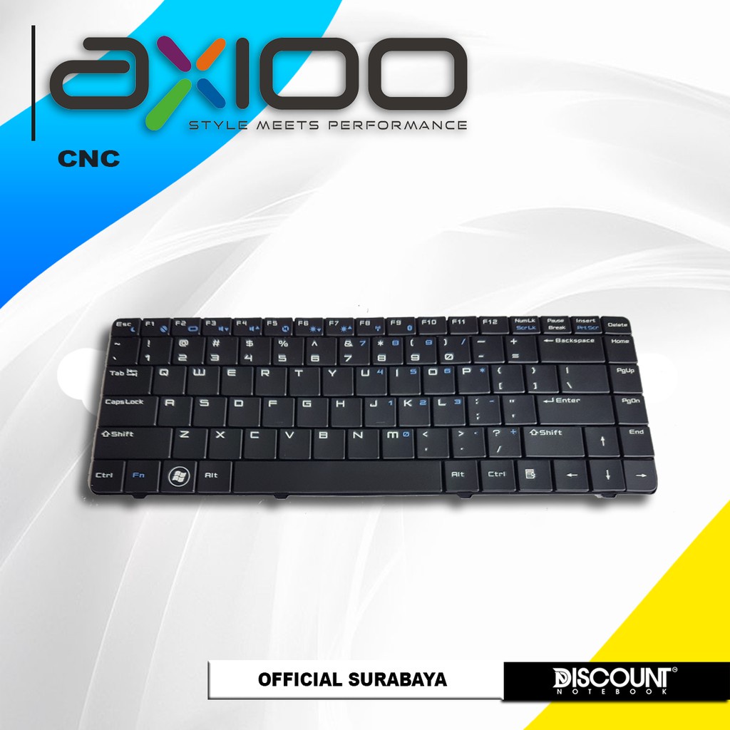 Jual KEYBOARD LAPTOP AXIOO Neon CNC - Black | Shopee Indonesia