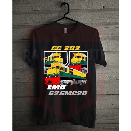 Jual Kaos Kereta Api CC 202 | Shopee Indonesia