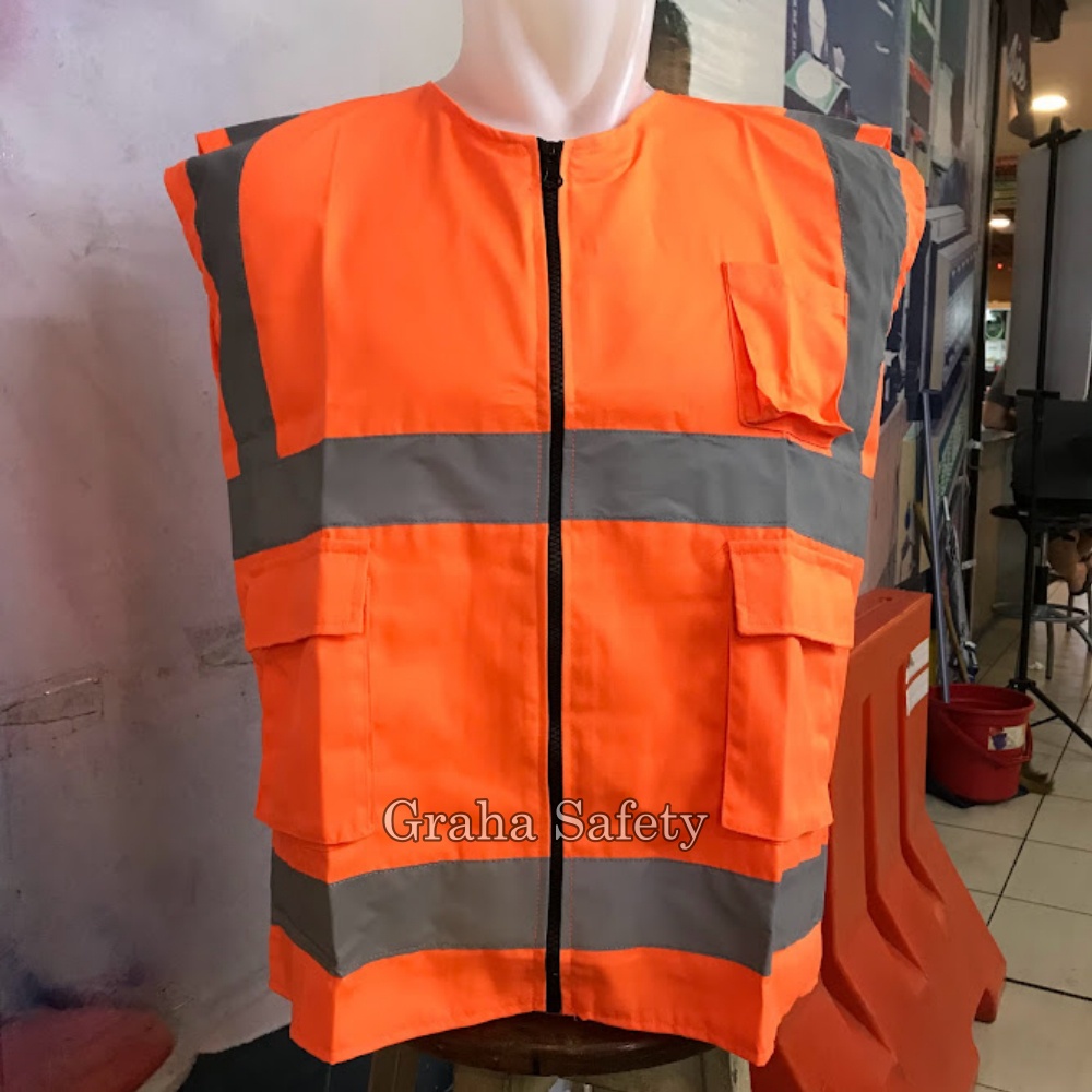 Jual Rompi Safety American Drill Warna Hijau Stabilo - Rompi Safety ...