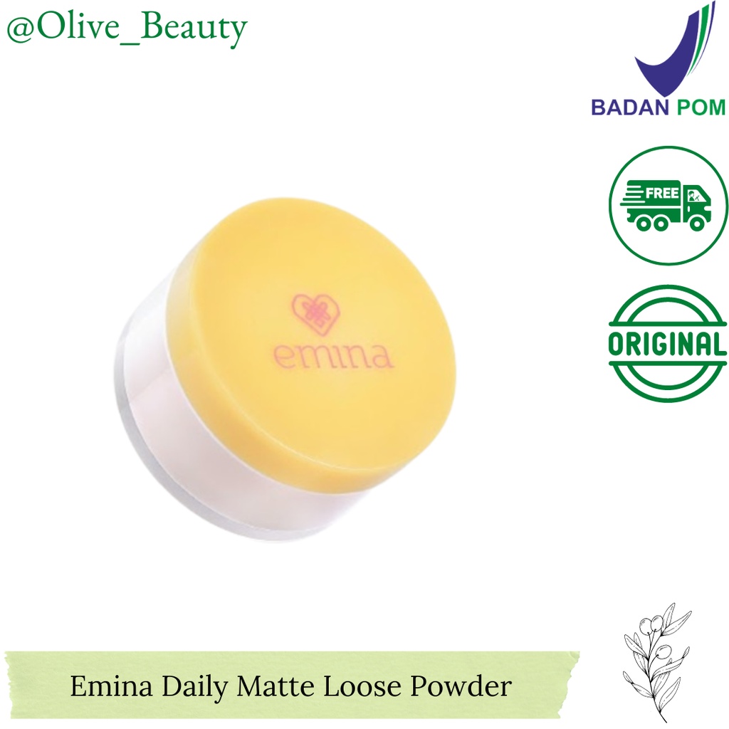 Jual Emina Daily Matte Loose Powder 20 g | Shopee Indonesia