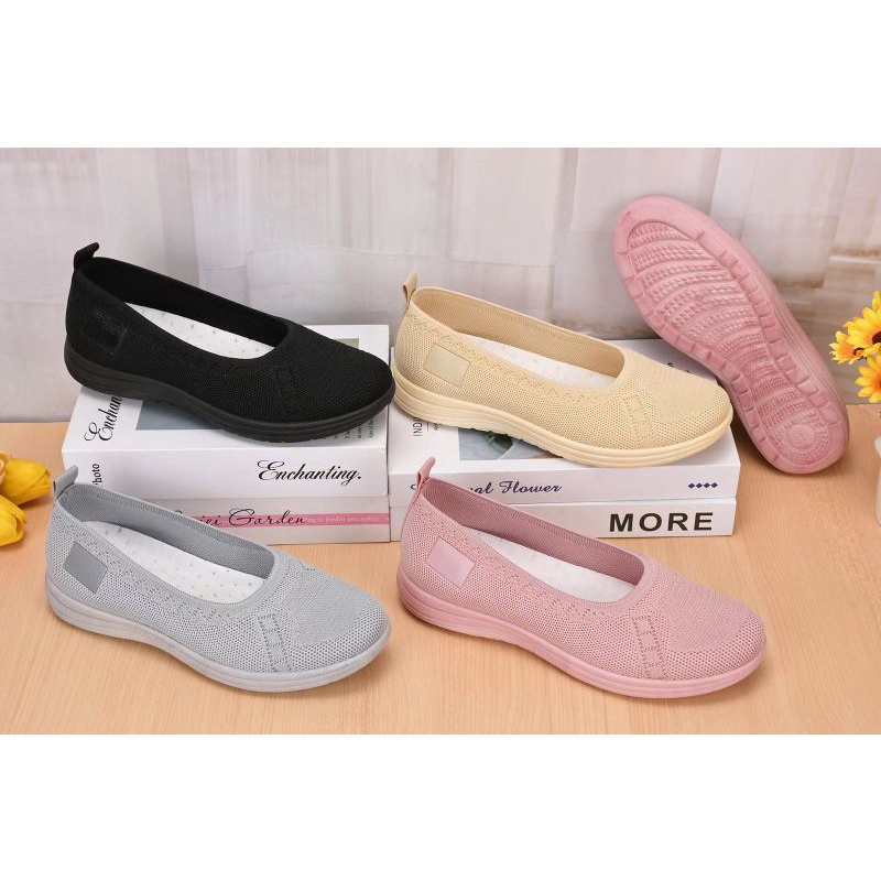 Jual Permata Sepatu Slip On Wanita Import JN-3528 Premium Quality ...