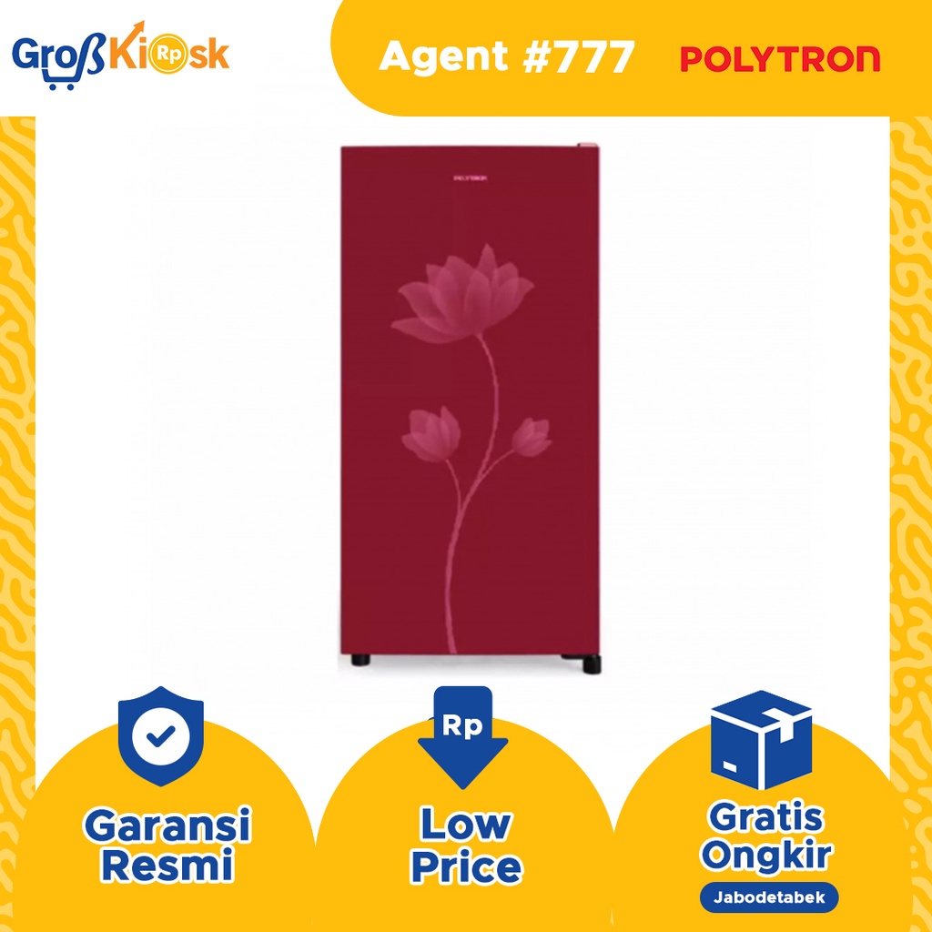Jual KULKAS 1 PINTU POLYTRON PRB 159 / PRB-159 R/B | Shopee Indonesia